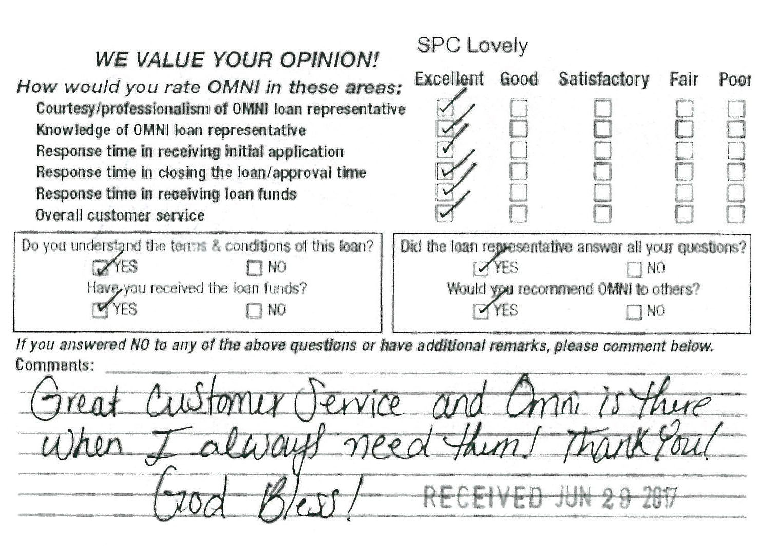 Testimonials Archive - Omni Financial®