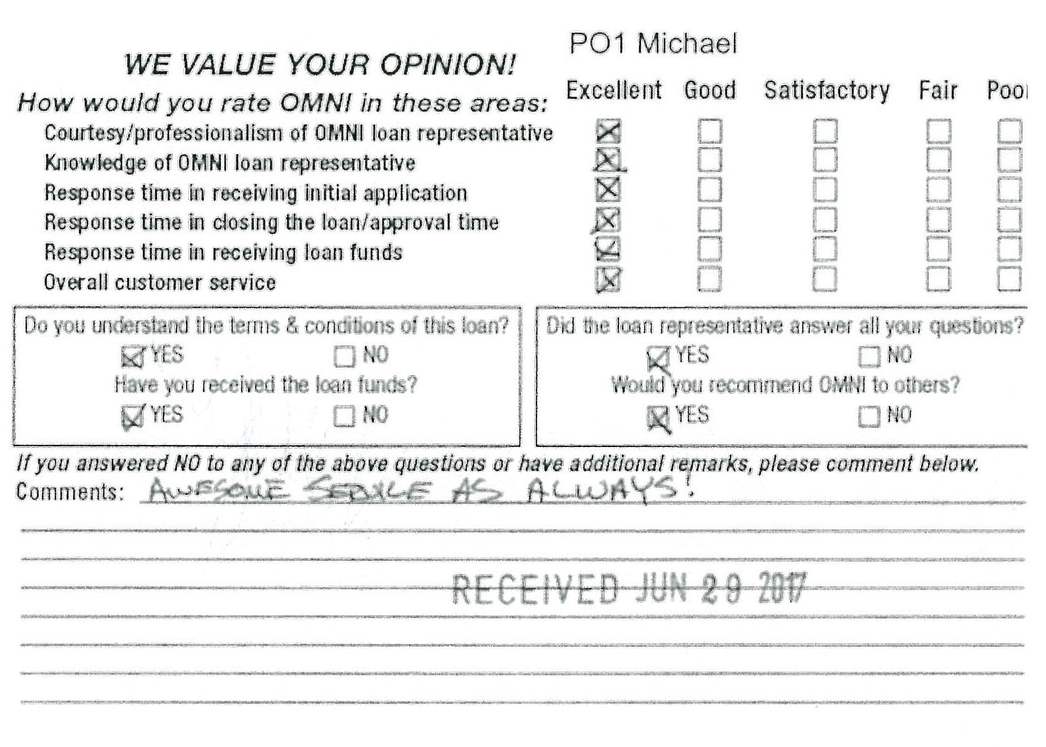 Testimonials Archive - Omni Financial®